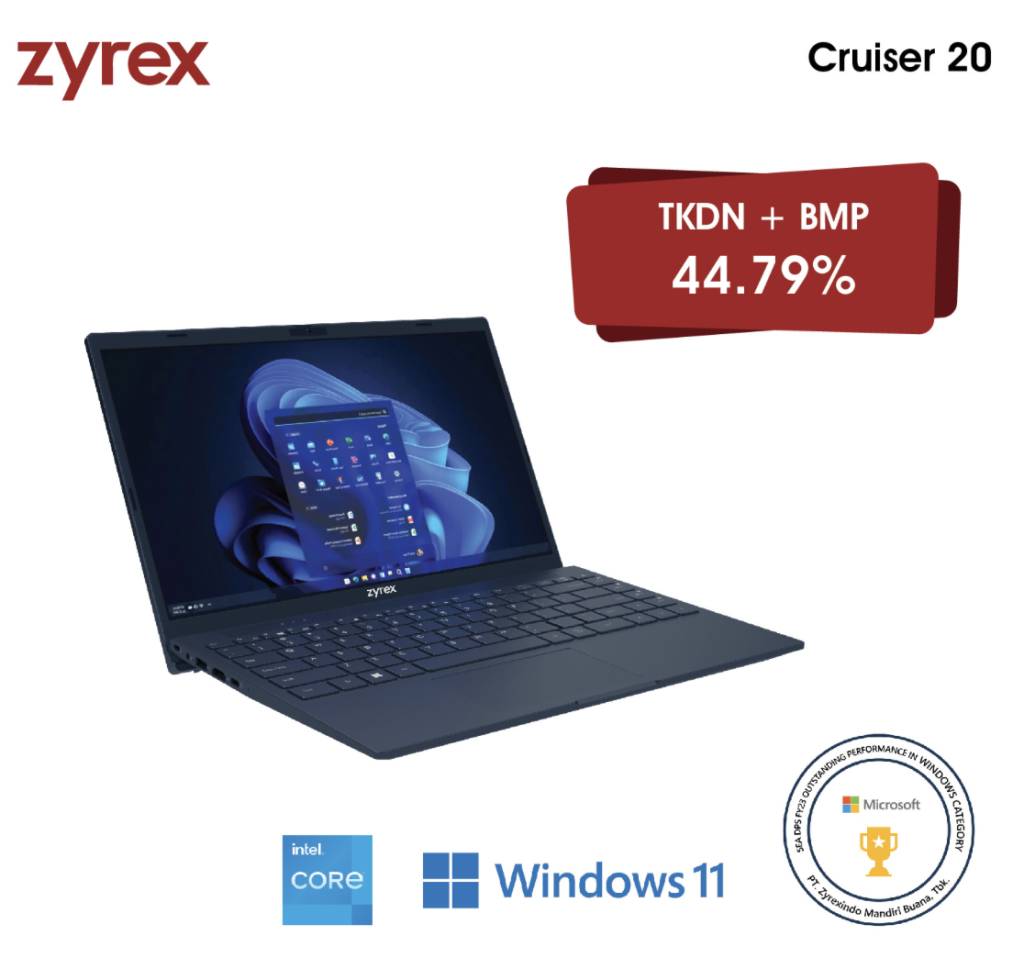 ZYREX NOTEBOOK CRUISER 20 1425U-8S5